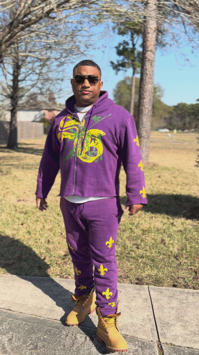 GEEKS Nola Tracksuit (Mardi Gras Edition) – SneakerGeeks Clothing