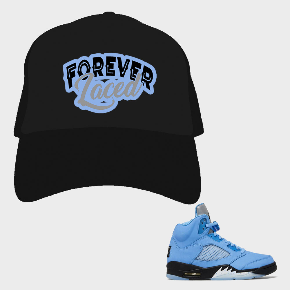 Forever Laced Mesh Trucker Hat to match Retro Jordan 5 SE UNC sneakers ...