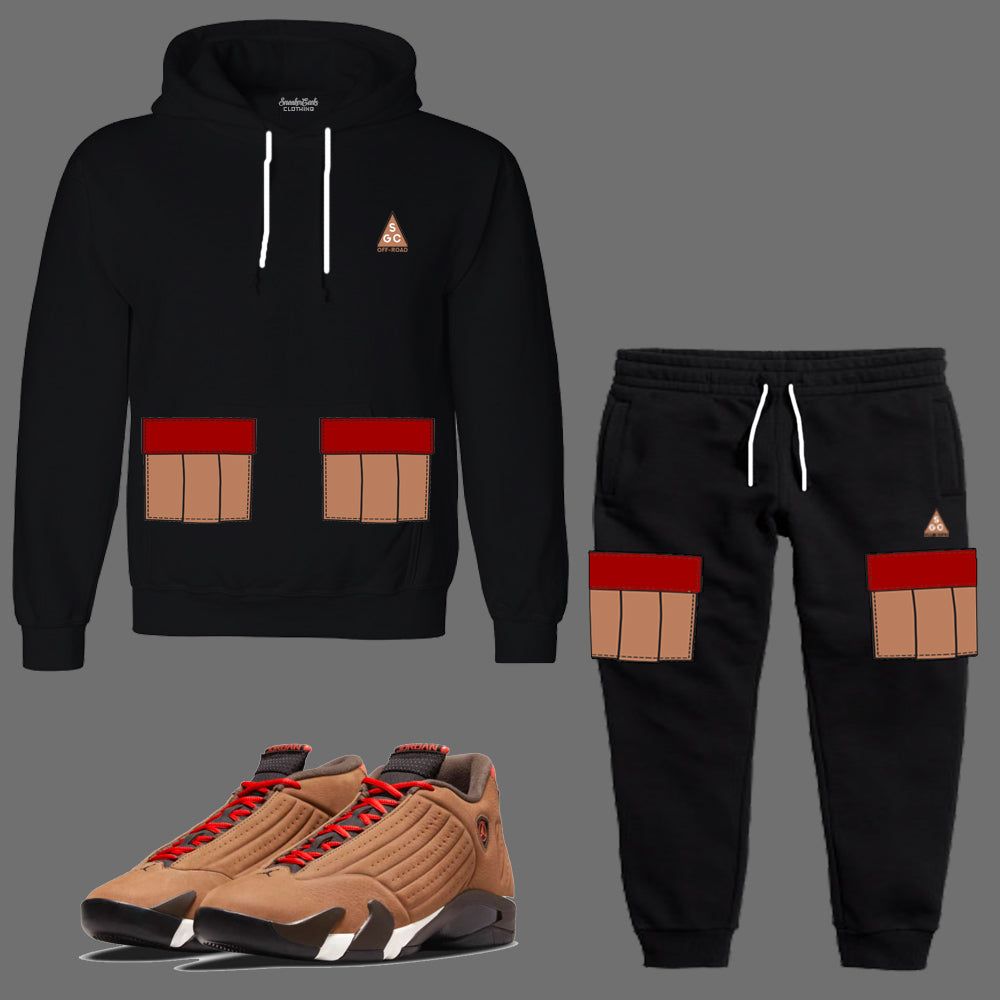 SGC Utility Hooded Sweatsuit to match Retro Jordan 14 Winterized ...